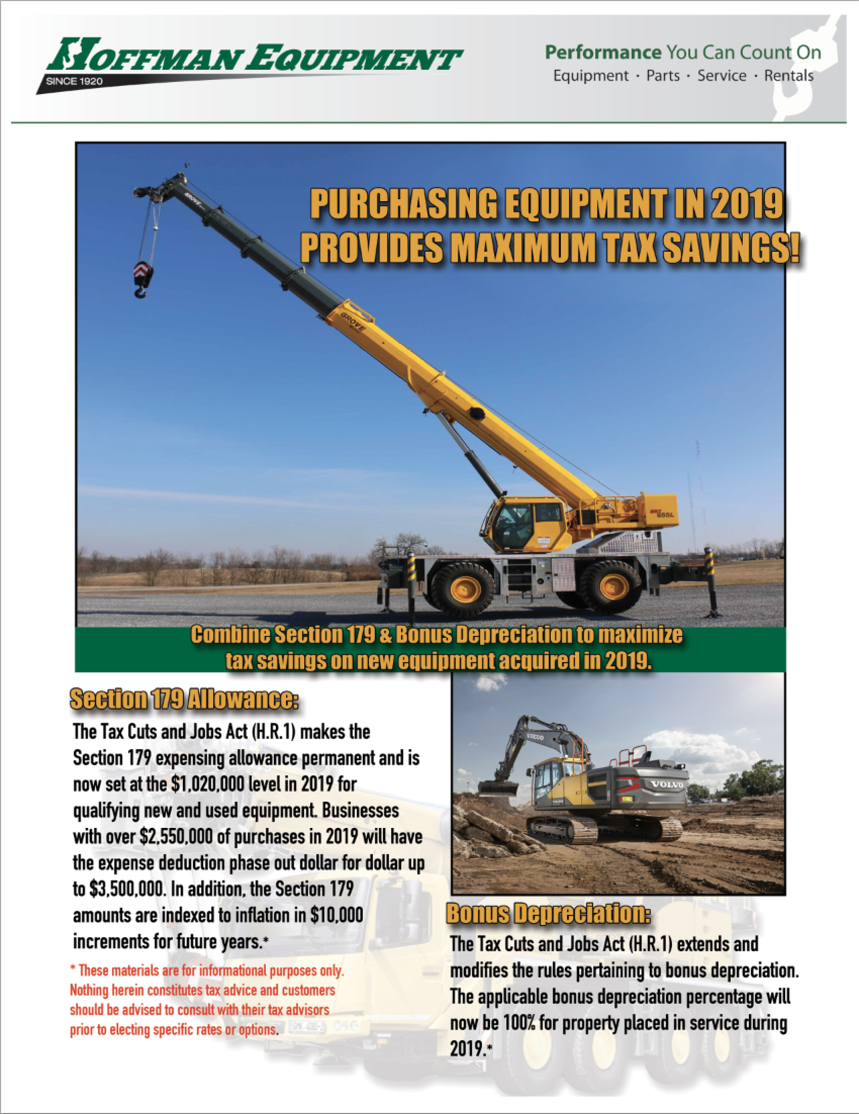 Hoffman Equipment Company News & Events