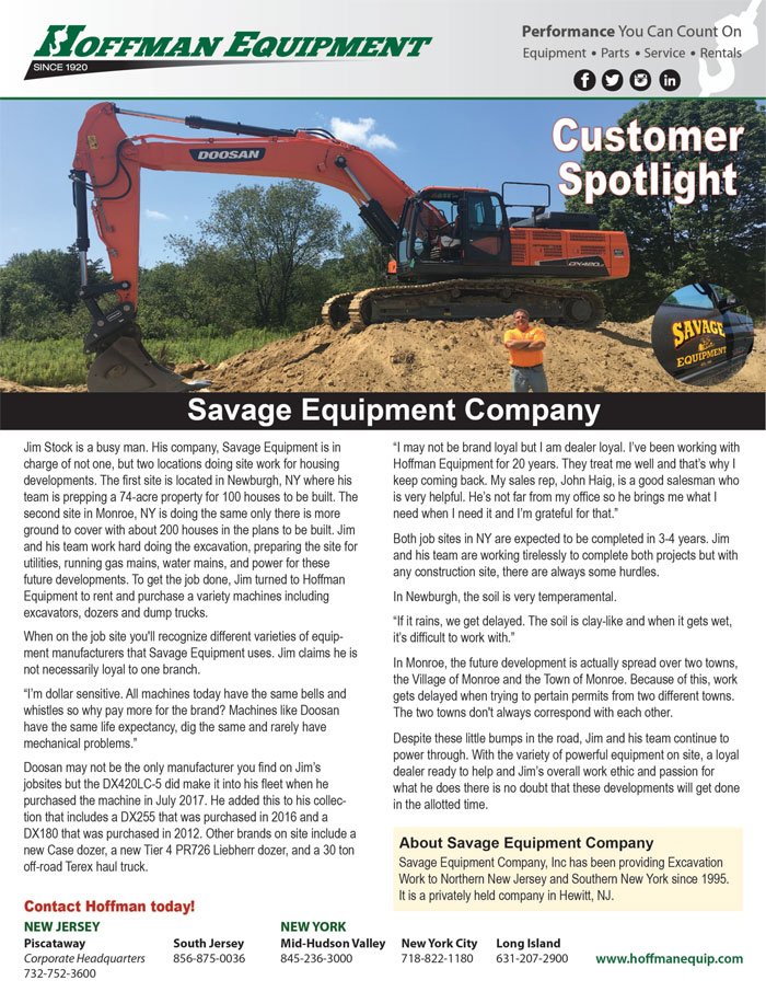 Hoffman Equipment Company Customer Spotlight
