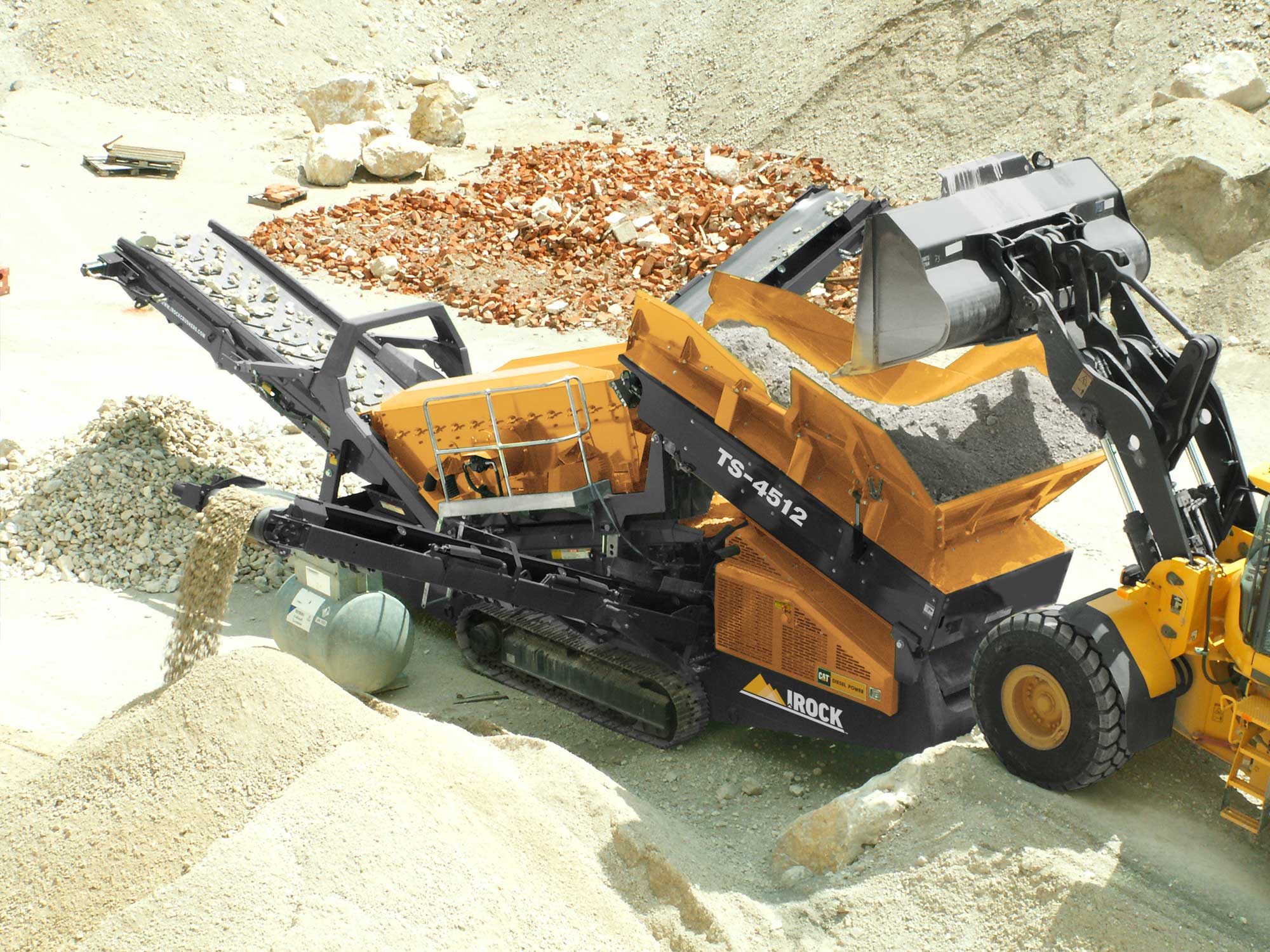 IROCK Equipment line at Hoffman Equipment